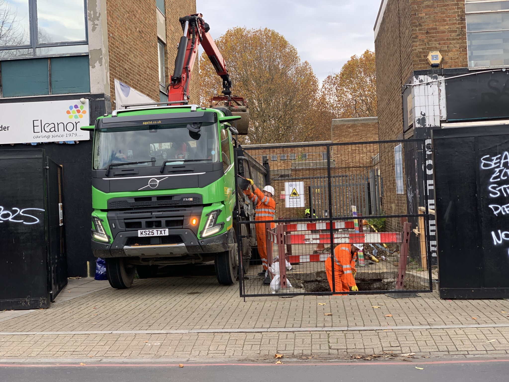 Leegate – work gets going – Lee Manor Society