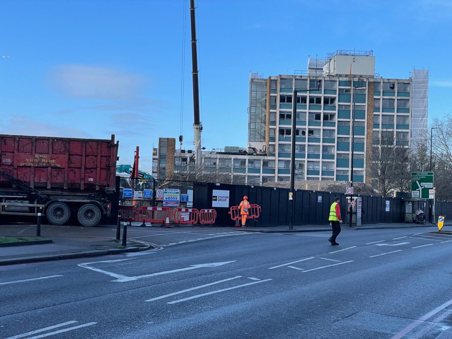 Felled. London planes at Leegate have been taken down – Lee Manor Society